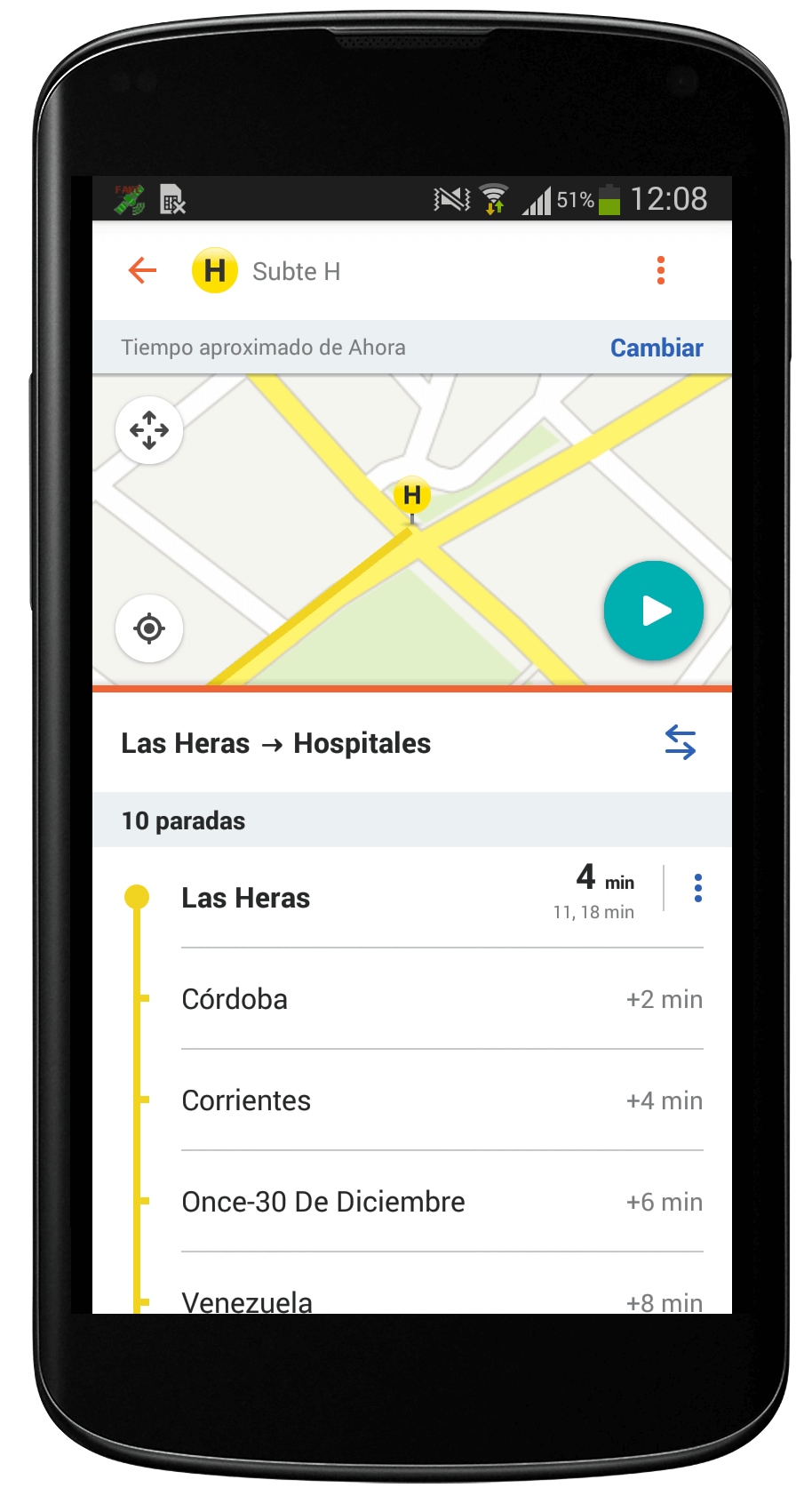 Moovit - Las nuevas estaciones de la Línea H del Subte