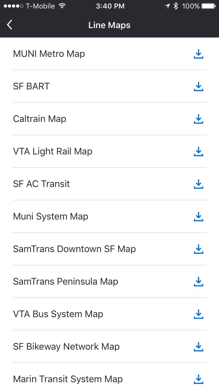 Moovit - Download transit maps to use when you are offline