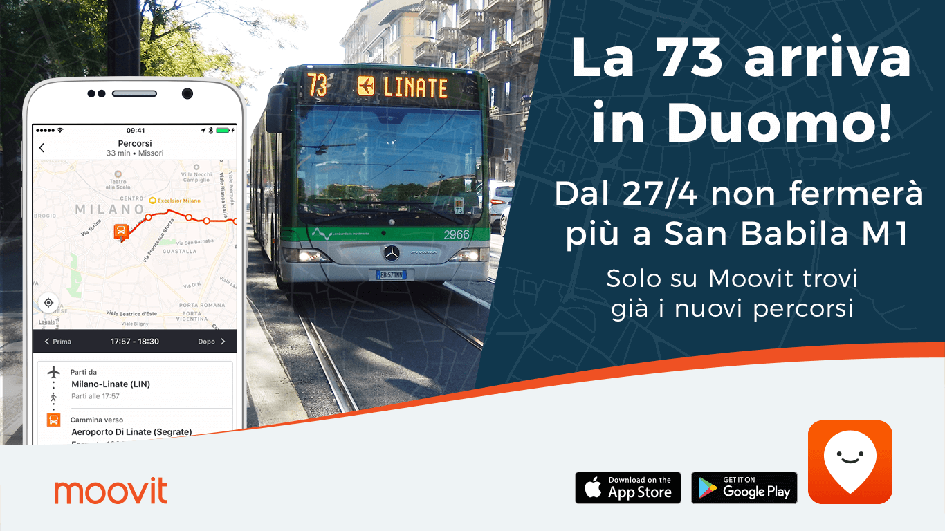 Moovit - Rivoluzione dei Tram ATM a Milano