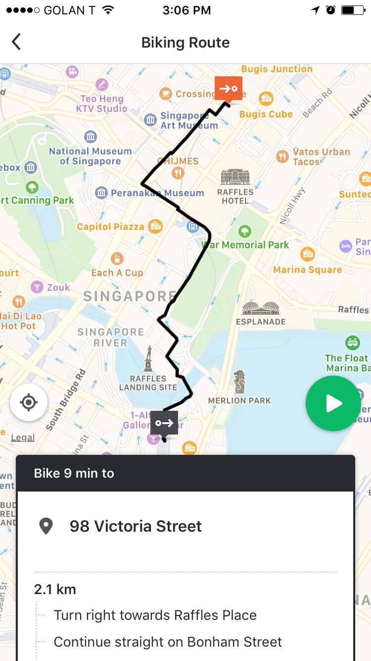 Moovit - Routes for Cyclists